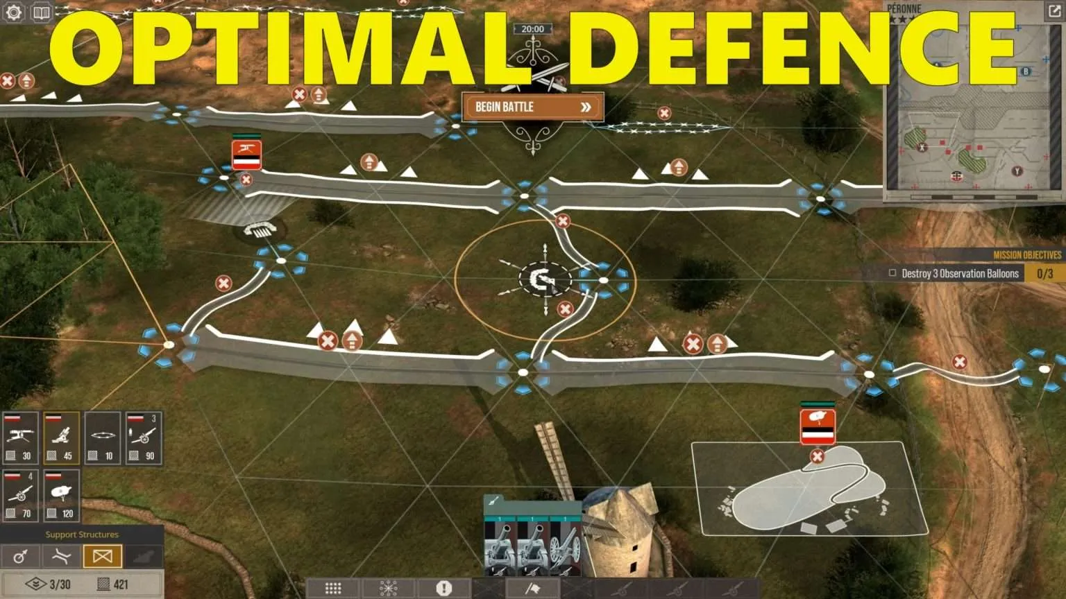 The Great War: Western Front Guide - Optimal Defence - The Strategy ...